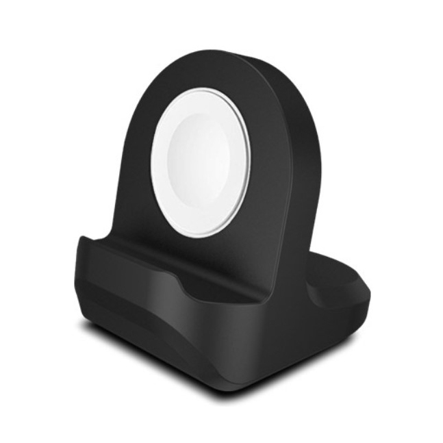 Compact Silicone Dock / Charging Cable Stand for Apple Watch